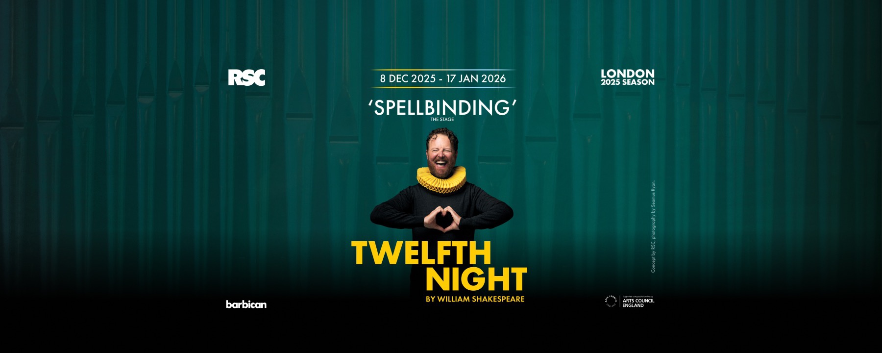 Tickets: Twelfth Night | Barbican Centre London Sat 03 January 2026